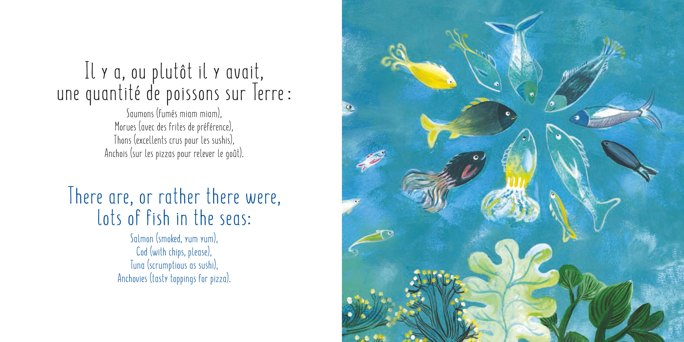 Les poissons ont disparu? | atelierstorytime